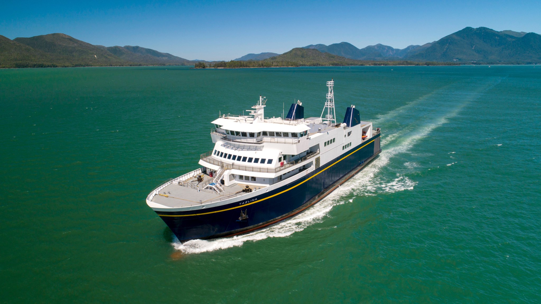 Alaska Class Day Ferries (2 vessels) - Bronswerk Marine Inc
